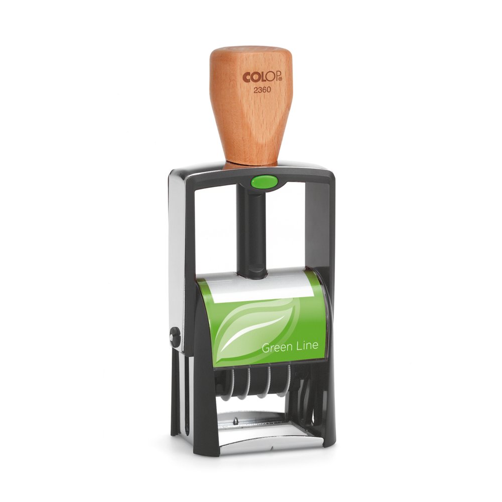Sello Colop de fecha 2360 Green Line, 4.5 x 3 cm en Onlineprinters