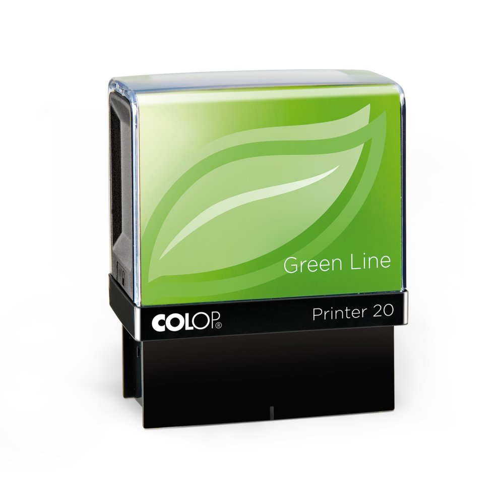 Sello Colop autoentintante Printer 20, 3.8 x 1.4 cm en Onlineprinters