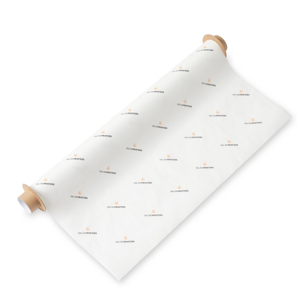 Papel tisú en rollo, colores 4/0, en Onlineprinters