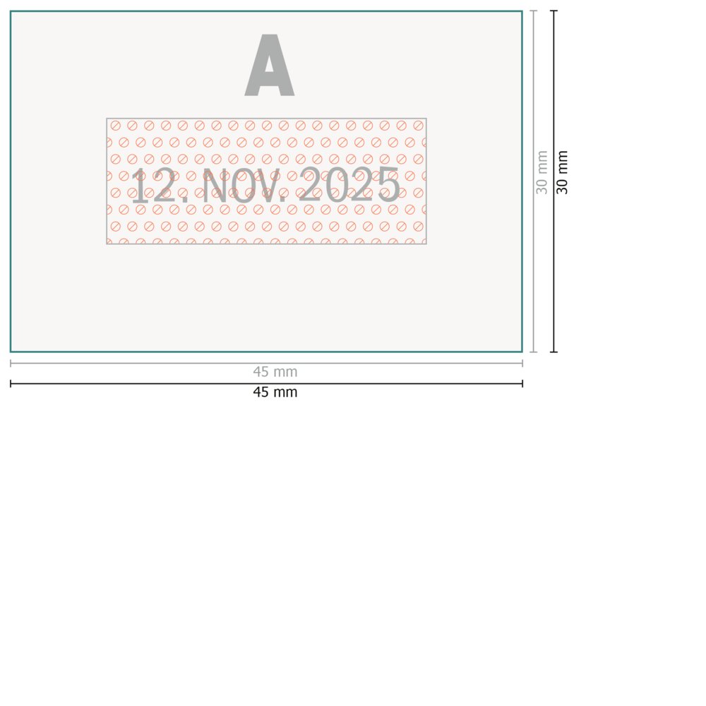 Sello Colop de fecha 2360 Green Line, 4.5 x 3 cm en Onlineprinters
