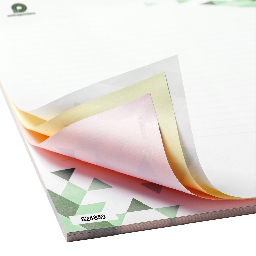 Talonarios en papel autocopia, formato vertical, A3, A3 en Onlineprinters