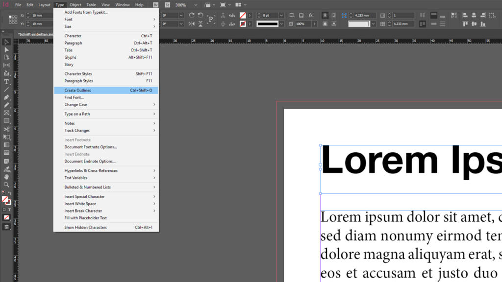 Incrustar Fuentes Con Photoshop InDesign E Illustrator