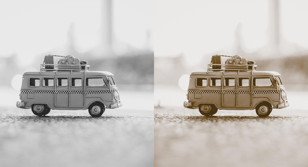 Crear efecto sepia en Photoshop - Tutorial básico