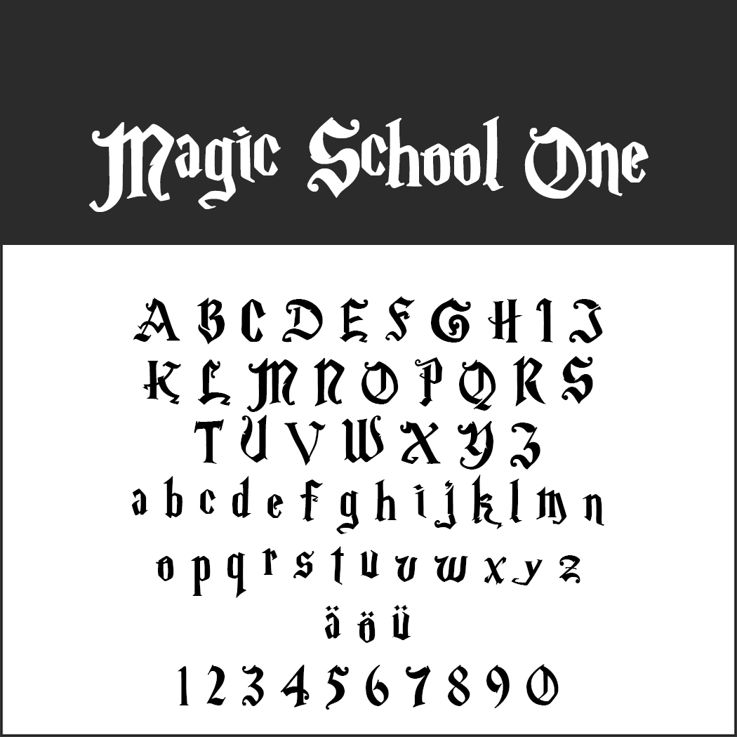 Tipograf a Harry Potter Fuentes M gicas Para Descargar